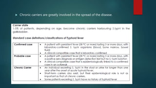 Typhoid fever case study, explanation and treatment | PPTX