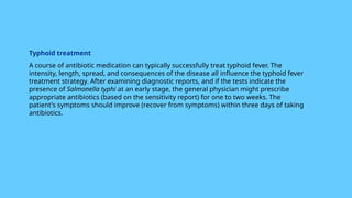 Typhoid fever, Introduction, How it spread, what are the sign and ...