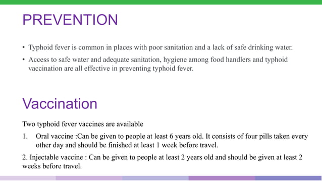 Typhoid Fever | PPT
