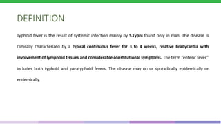 Typhoid Fever | PPT