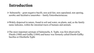 Typhoidal and non typhoidal salmonella.pptx