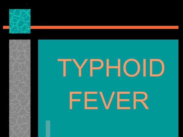 Typhoid fever | PPT