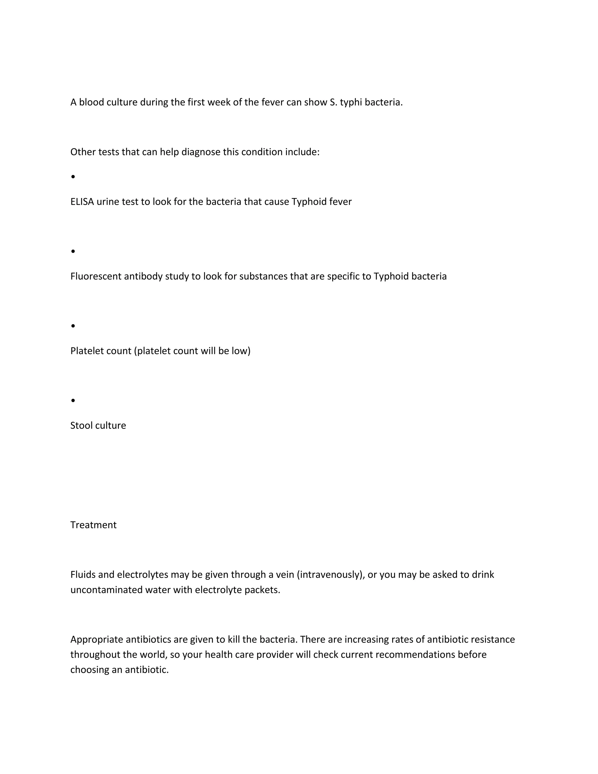 Typhoid fever | DOCX