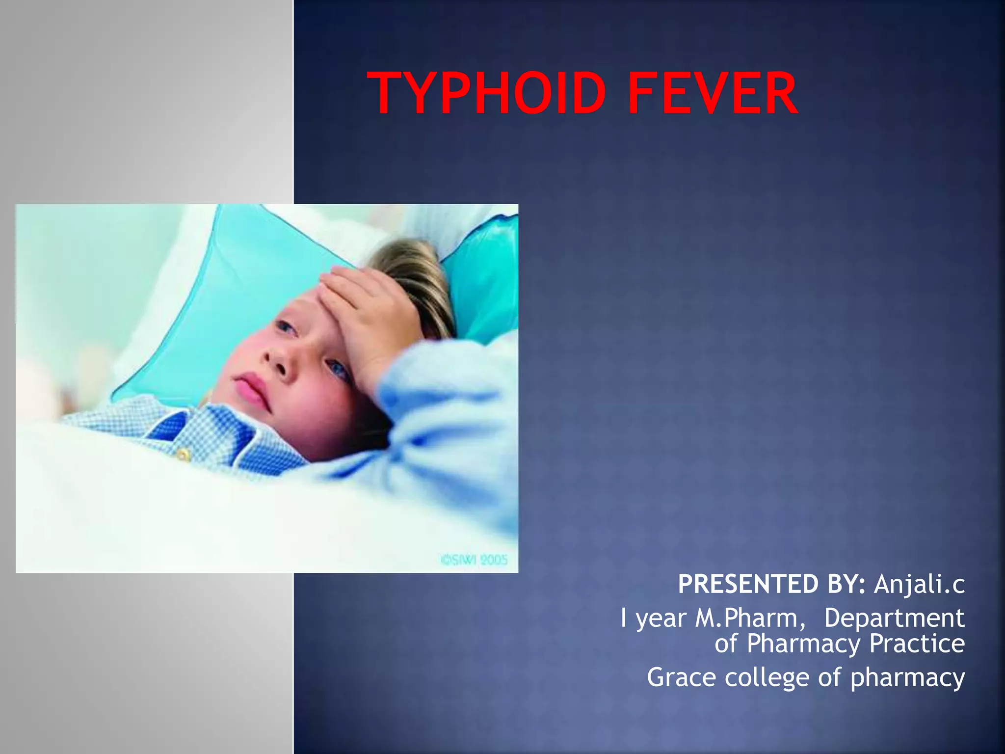 Typhoid fever | PPT
