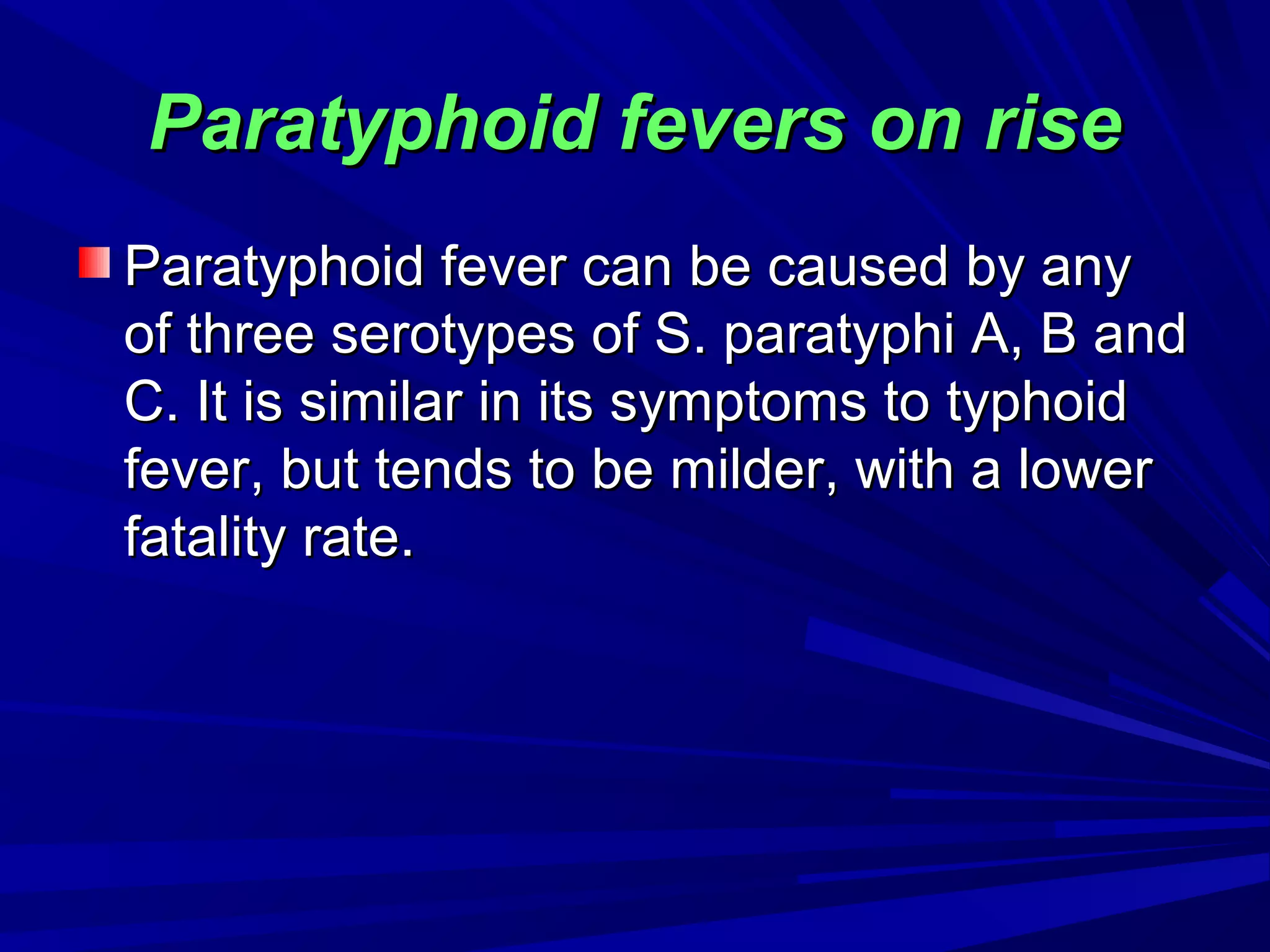 Typhoid fever microbiology | PPT