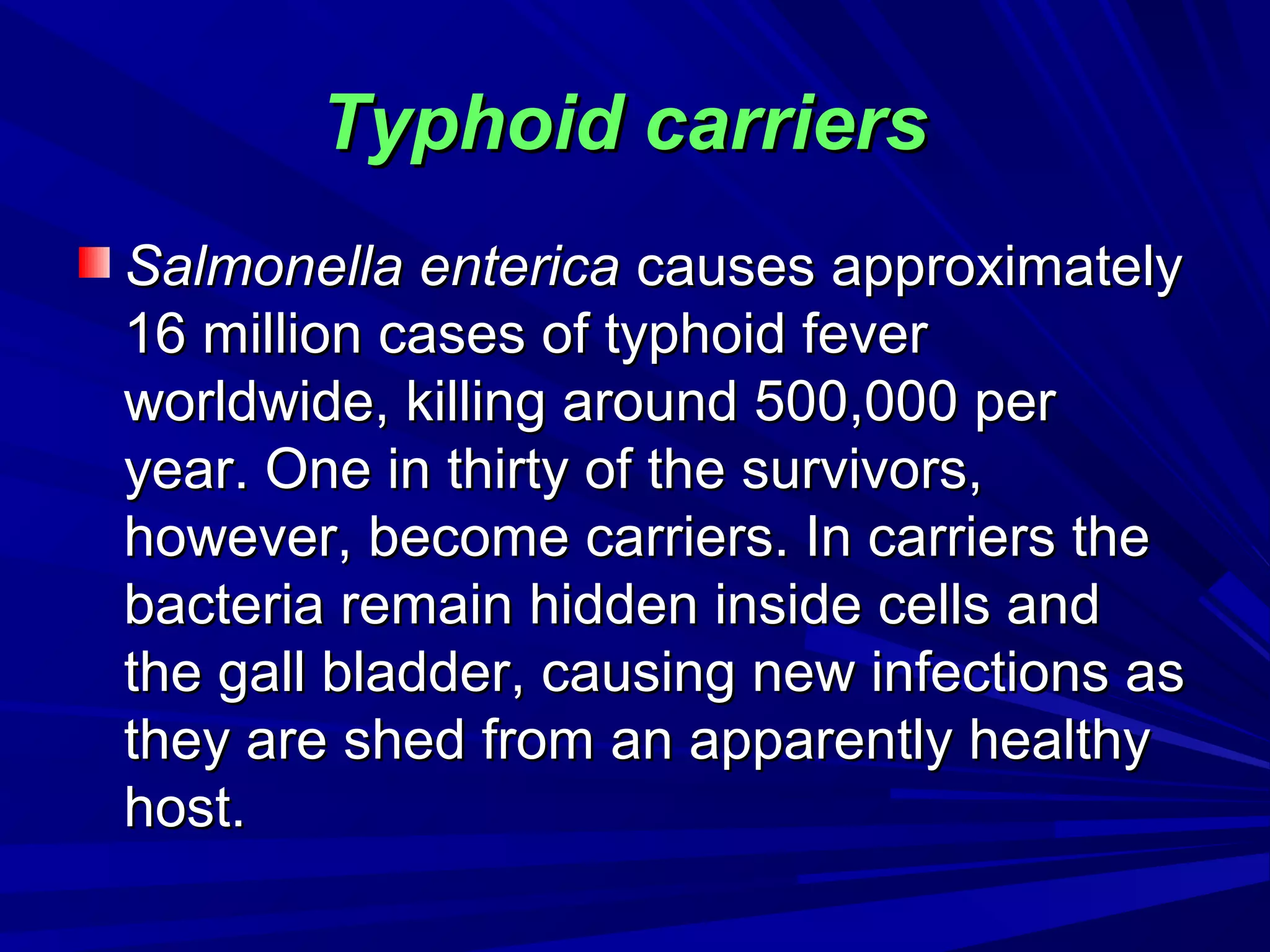 Typhoid fever microbiology | PPT