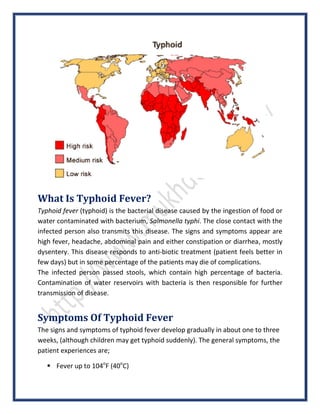 Typhoid Fever | SurgicoMed.com