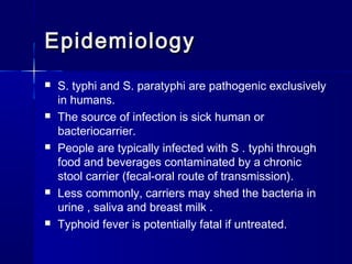 Typhoid fever | PPT