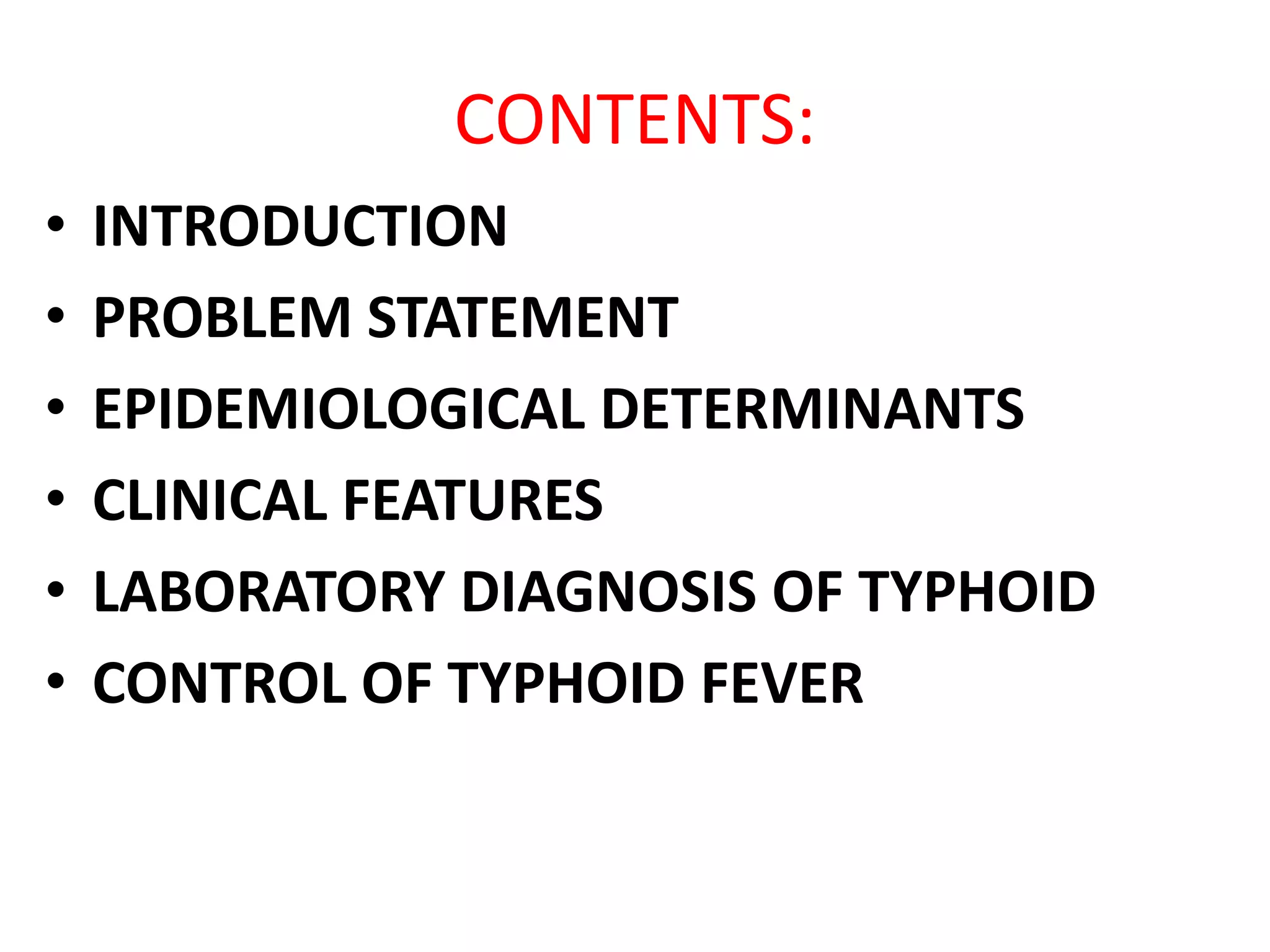 Typhoid fever | PPTX