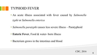 Typhoid fever | PPTX