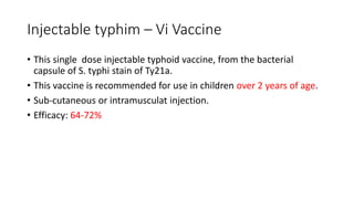 Typhoid fever (Paediatrics) | PPTX