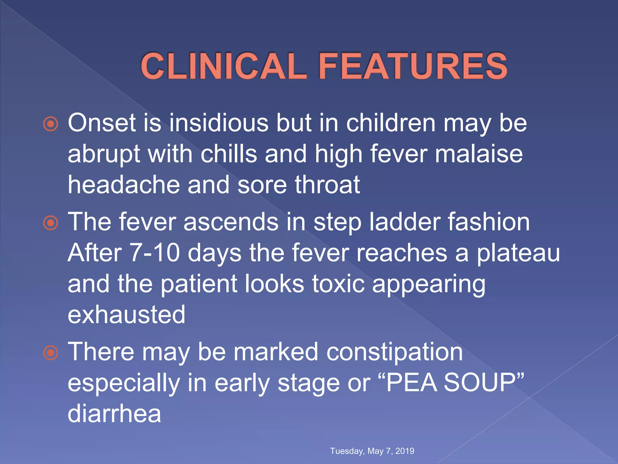 Typhoid fever | PPTX | Infectious Diseases | Diseases and Conditions