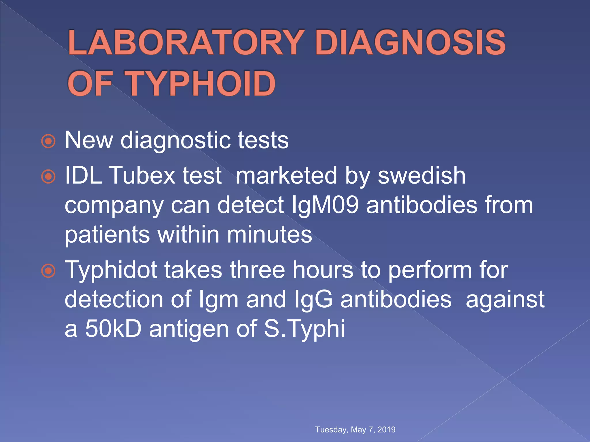 Typhoid fever | PPTX | Infectious Diseases | Diseases and Conditions