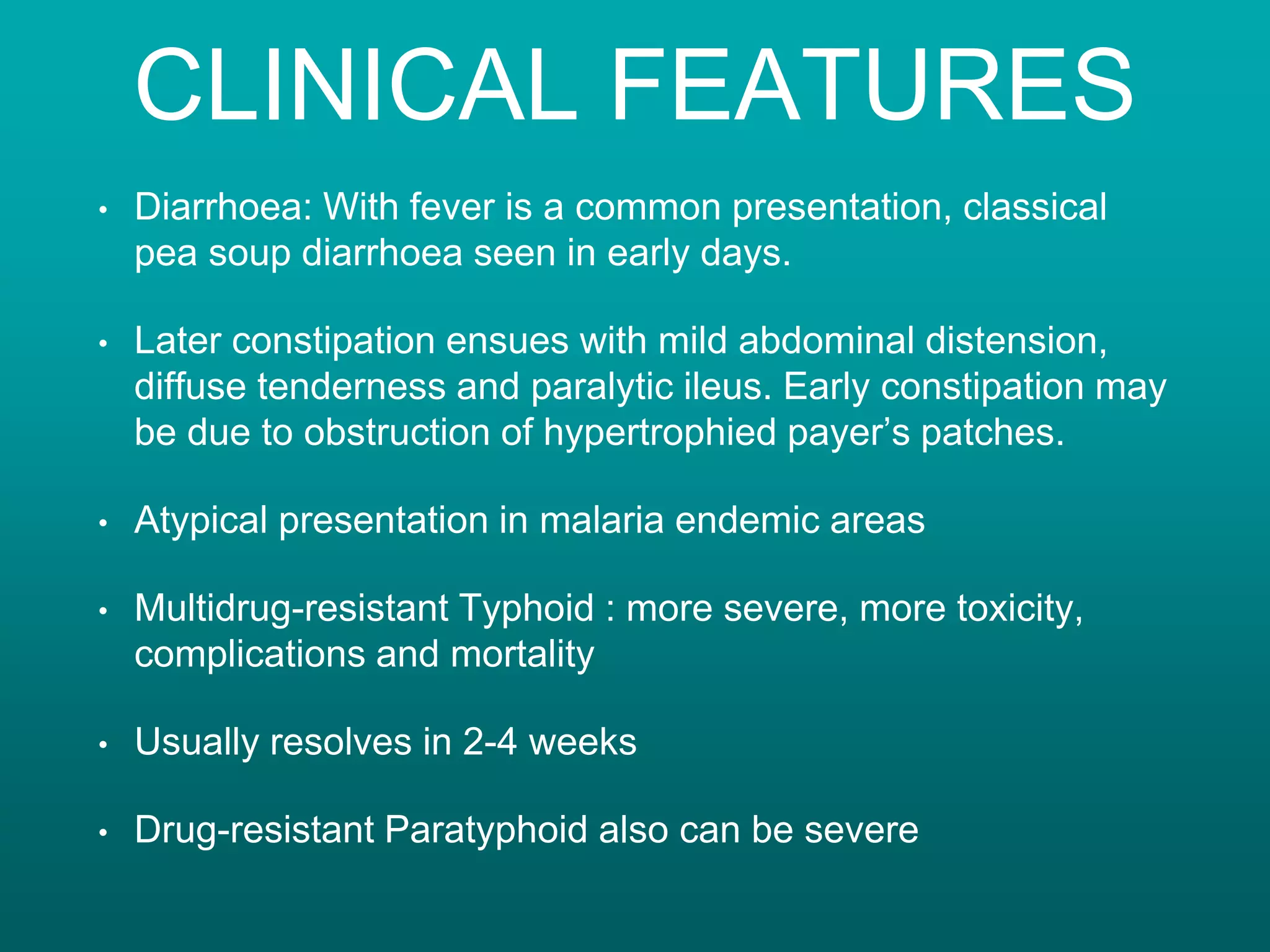 Typhoid fever (Enteric fever) | PPTX