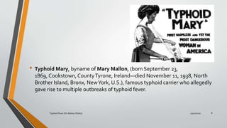 Typhoid fever | PPTX