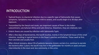 Typhoid fever | PPT