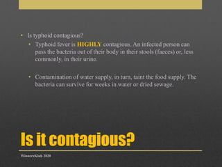 Typhoid fever | PPTX