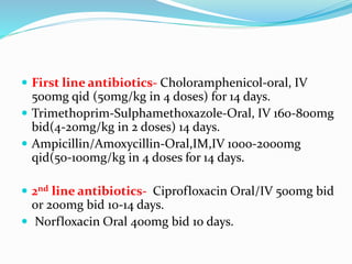 TYPHOID FEVER | PPTX