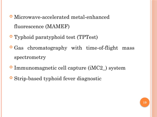 TYPHOID FEVER SYmptoms,diagnosis and treatment | PPTX | Infectious ...