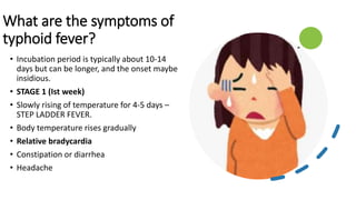 Typhoid fever overview | PPT