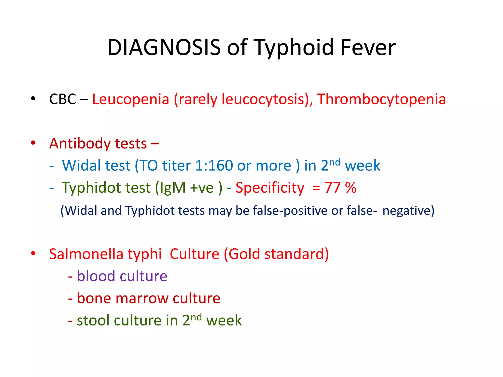 Typhoid fever in children 2021 | PDF