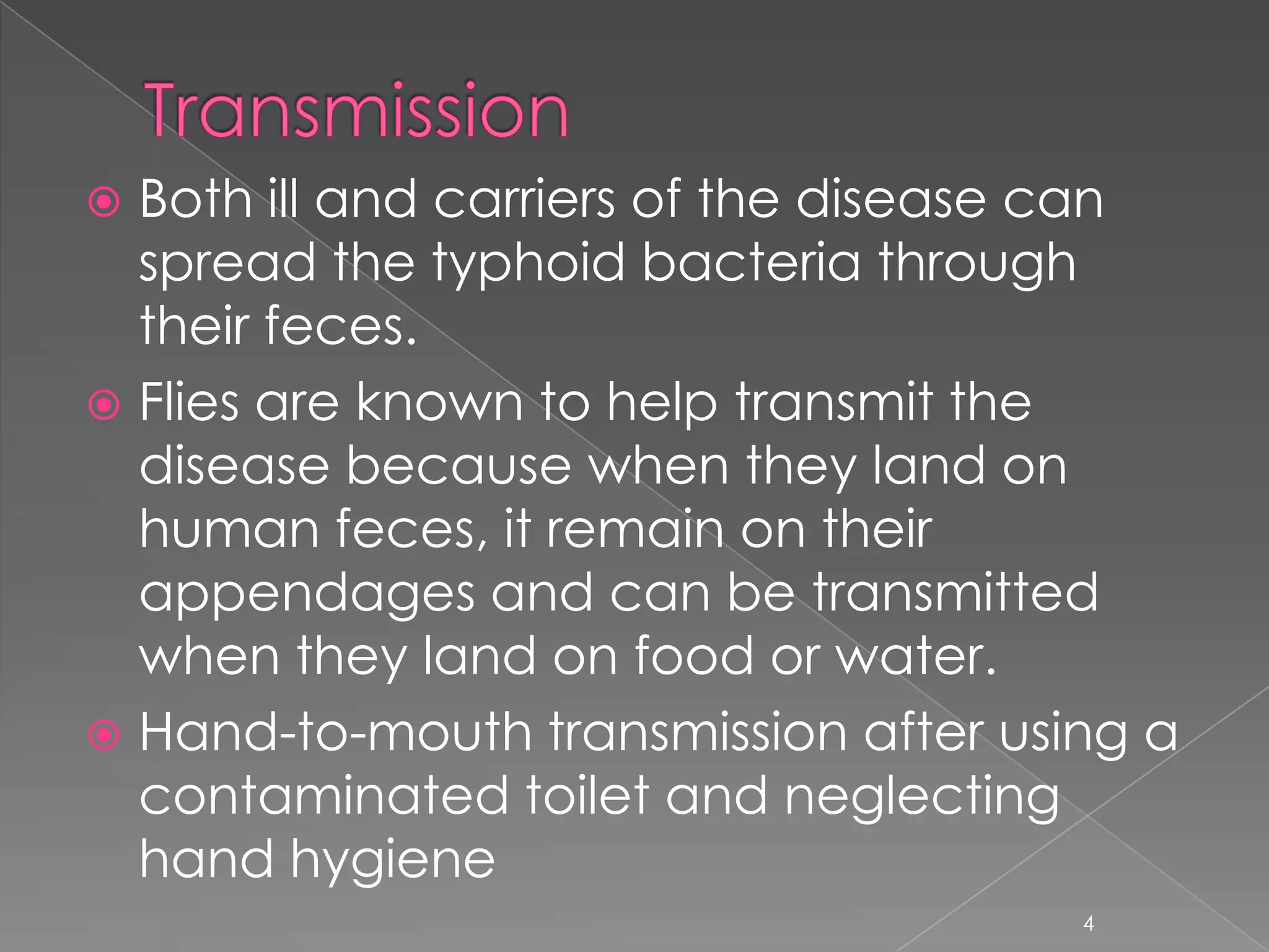 Typhoid fever in children group presentation- | PPTX