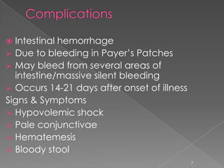 Typhoid fever in children group presentation- | PPTX