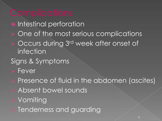 Typhoid fever in children group presentation- | PPTX