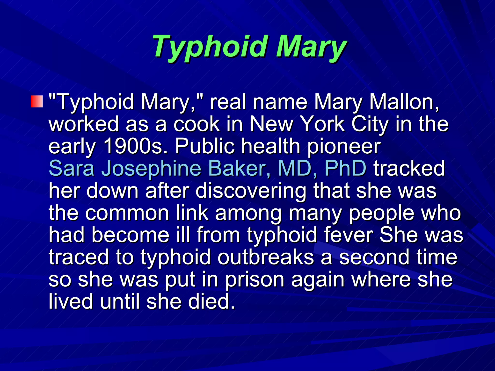 Typhoid Fever Lecture | PPT