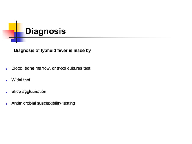 Typhoid fever ppt. | PPTX | Digestive Disorders | Diseases and Conditions