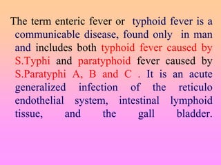Typhoid fever ppt. | PPTX