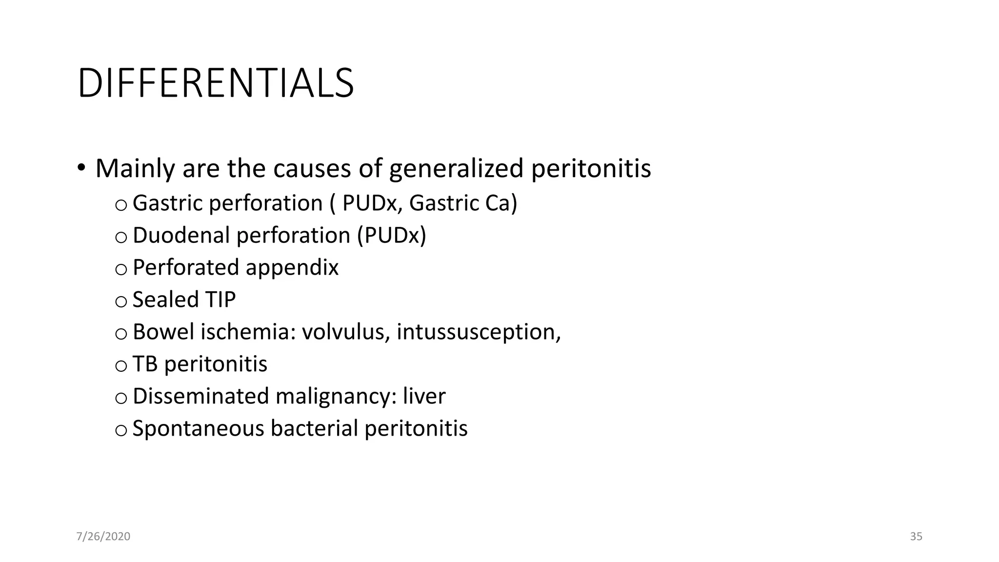 Typhoid intestinal perforation | PPTX