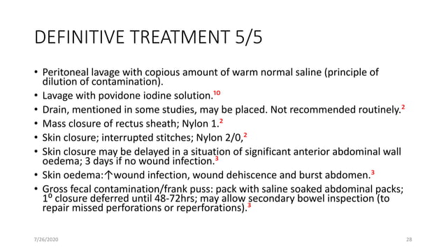 Typhoid intestinal perforation | PPTX | Infectious Diseases | Diseases ...