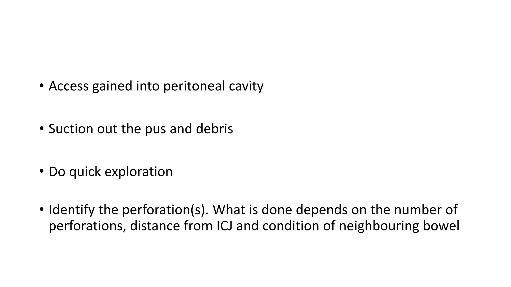 TYPHOID INTESTINAL PERFORATION | PPTX