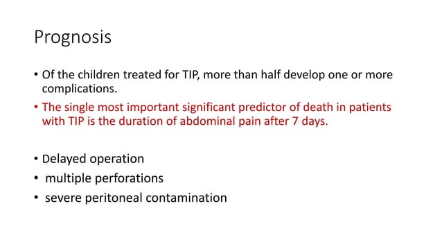 TYPHOID INTESTINAL PERFORATION | PPTX | Infectious Diseases | Diseases ...