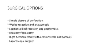 Pathology and management of typhoid perforation.pptx