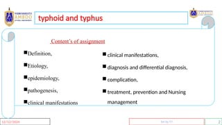 typhoid & typhus G7 pediatric nursing higher education.pptx