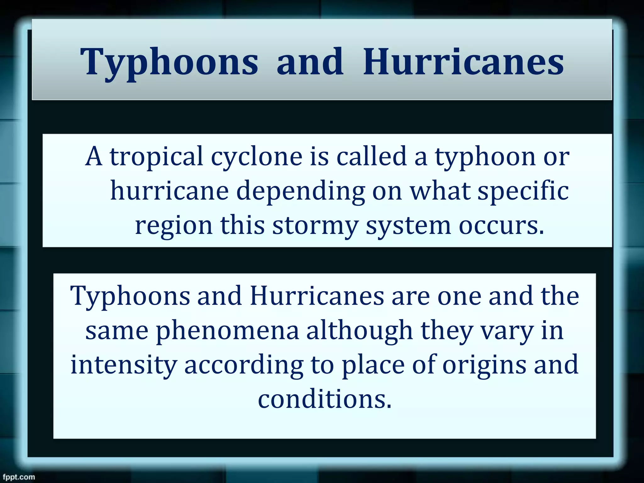 TYPHOON GRADE 8 | PPTX