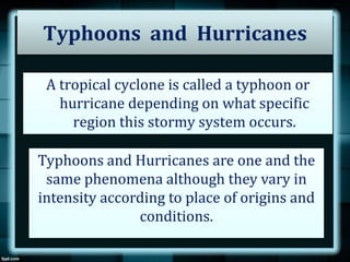 TYPHOON GRADE 8 | PPTX