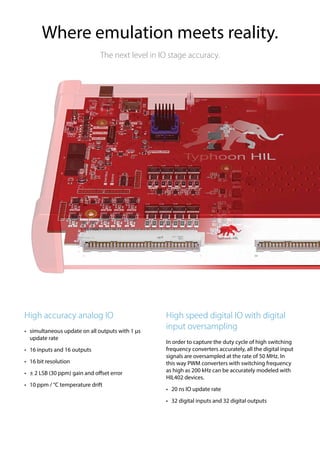 Typhoon HIL402 | PDF