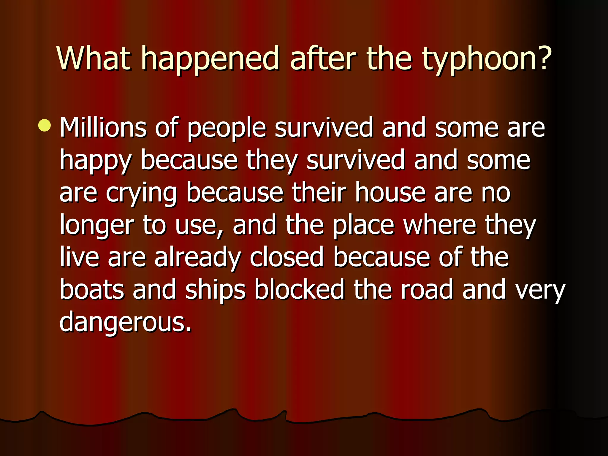 Typhoon hit China | PPT