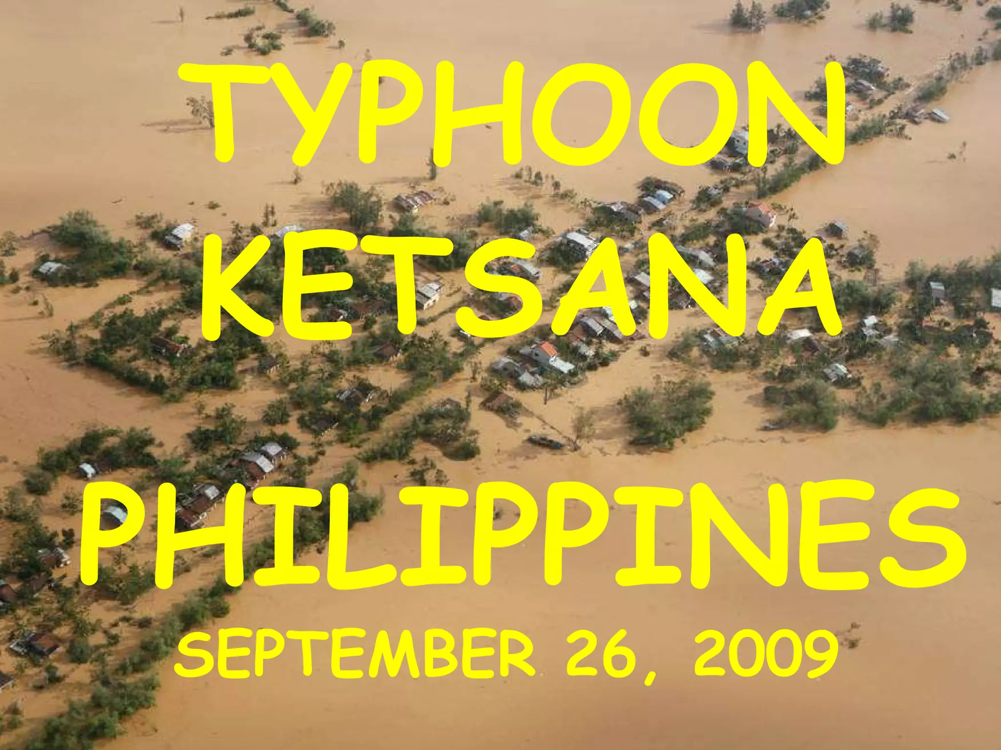 Typhoon Ketsana - 26 September 2009 | PPS