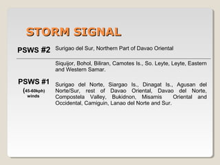 Typhoon pablo dec. 3 | PPT