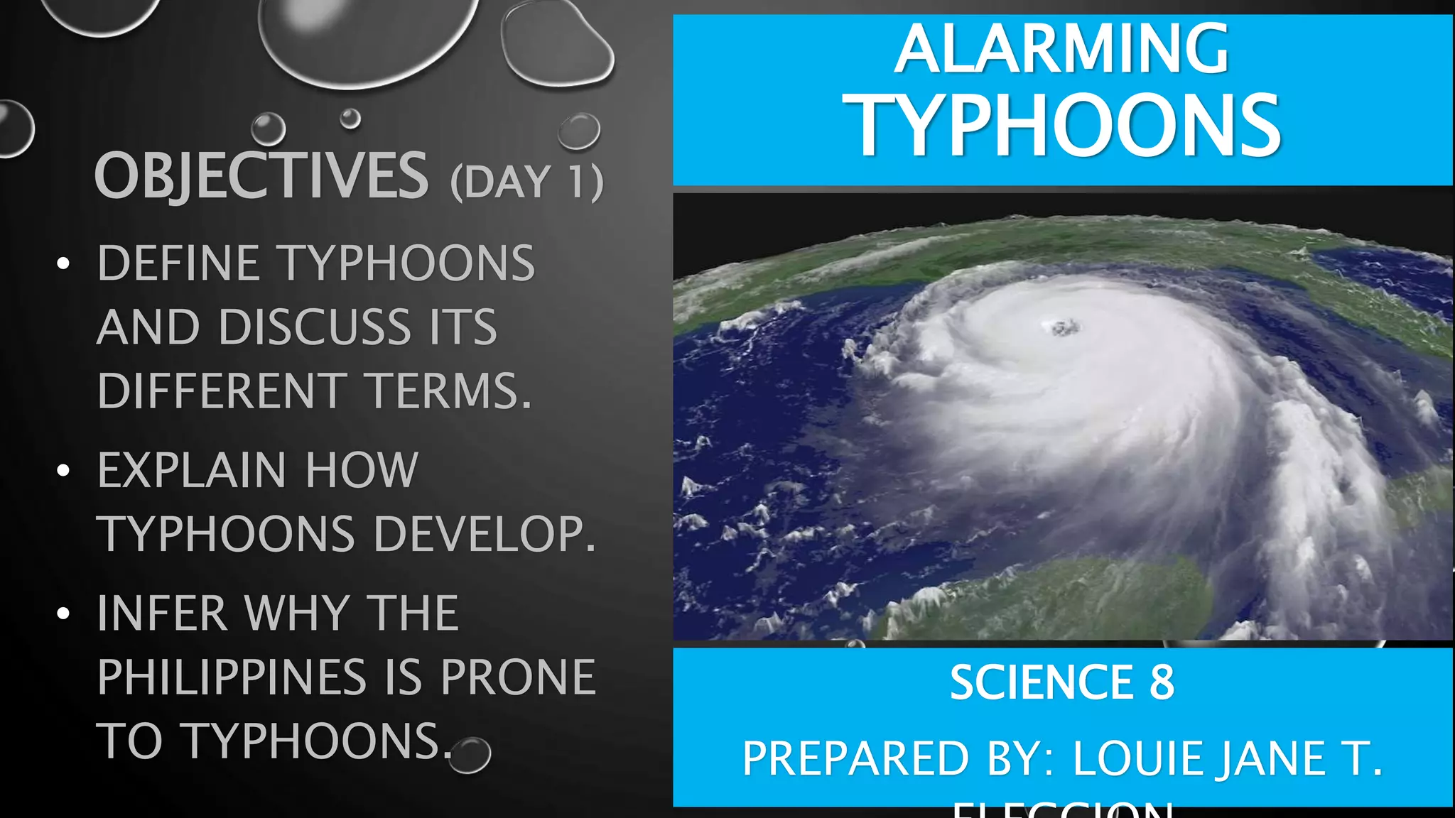 Typhoons - Grade 8 | PPTX
