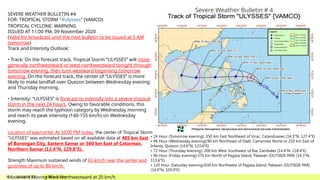 A Short Tutorial on how to track typhoons | PPTX