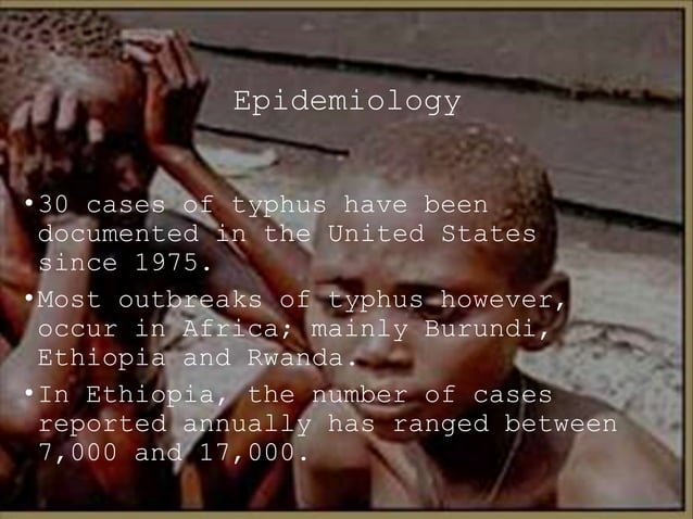 Typhus Fever and its epidemiology worldwide.pptx