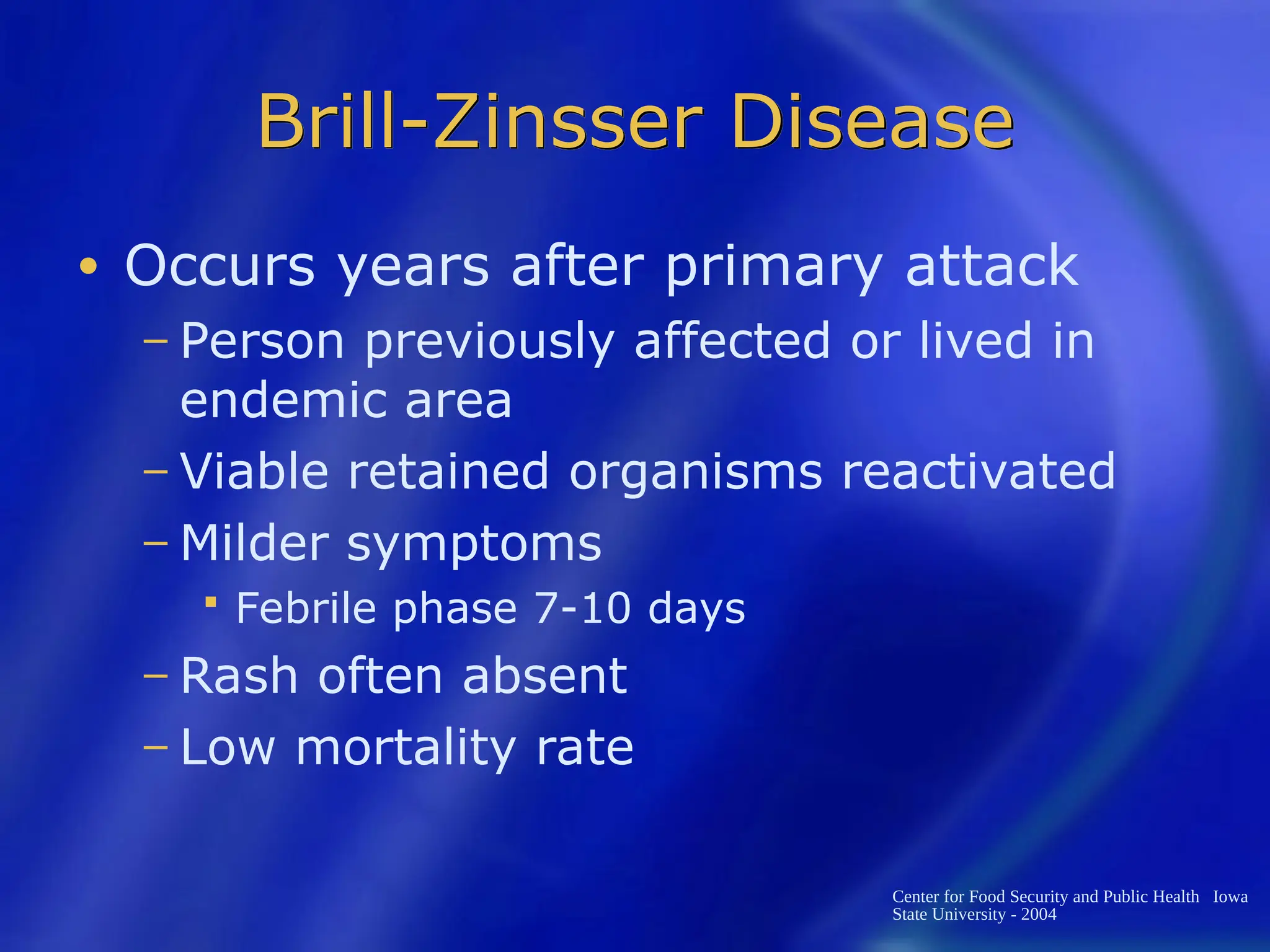 Typhus goral epidemic typhus war Fever.ppt