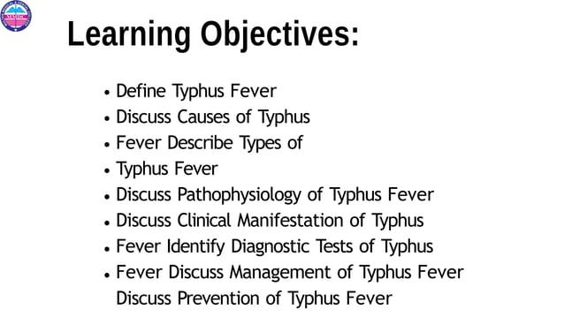 Typhus fever Submitted to Submitted by.pptx
