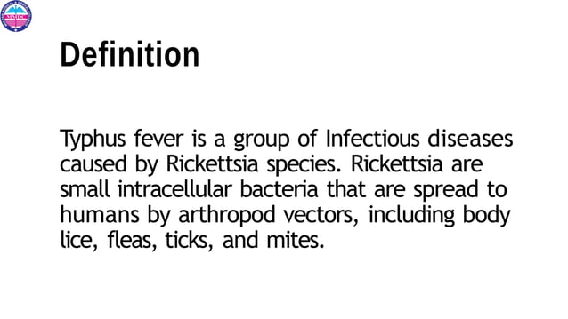 Typhus fever Submitted to Submitted by.pptx