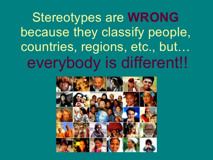 Typical English: Stereotypes to think about